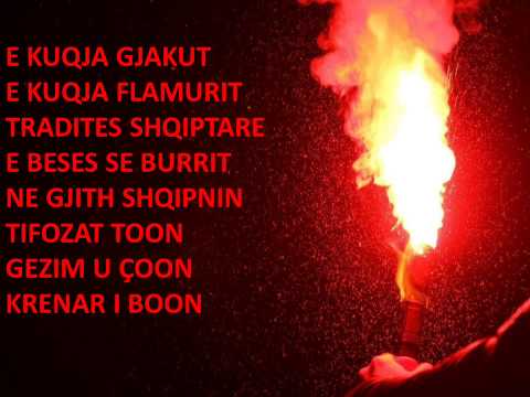 Himni Ultras Guerrils - Ecim Sebashku (me tekst)
