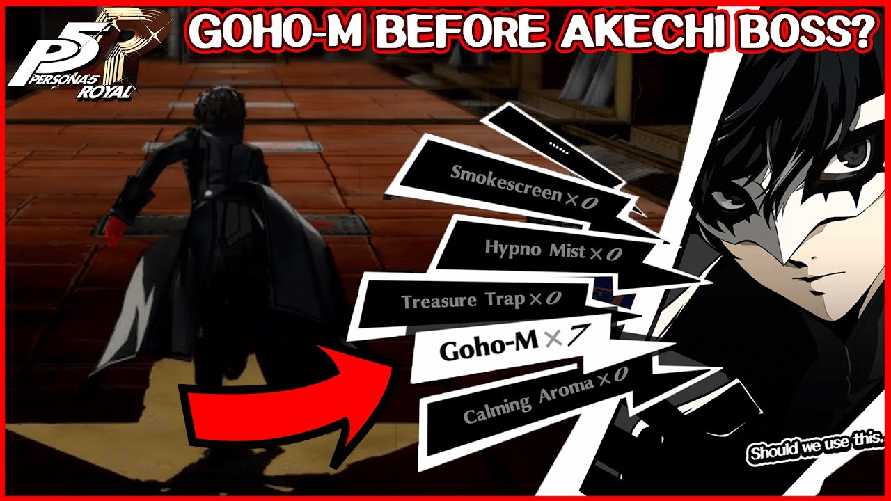 Can you Goho-M right before the Akechi Boss? - Persona 5 Royal - YouTube