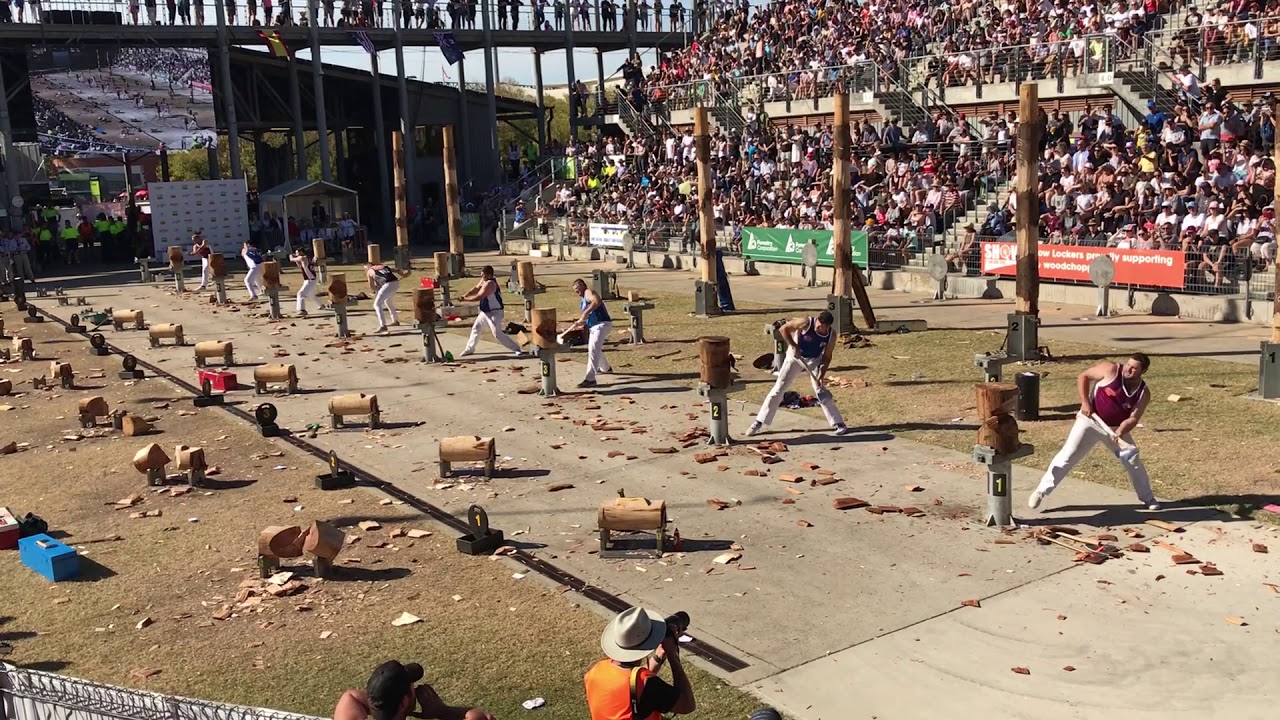 375mm World Standing Block Championship Final Sydney 2019 - YouTube