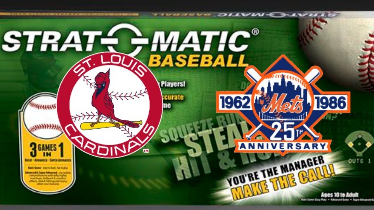 SOM SADV! Baseball Like It Oughta Be! 4/14/86: The 1986 NY Mets (3-1 ...