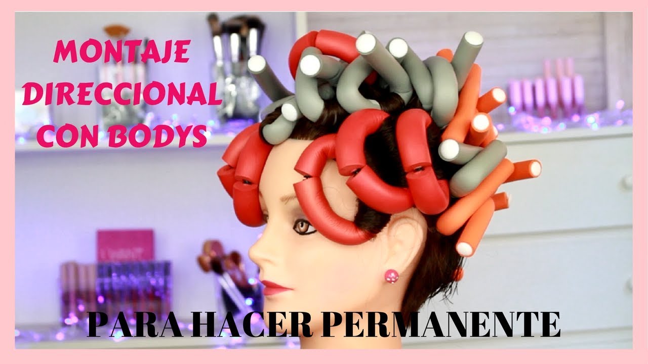 MONTAJE DIRECCIONAL CON BODYS PARA HACER PERMANENTE 🎀 |sandranewlook ...