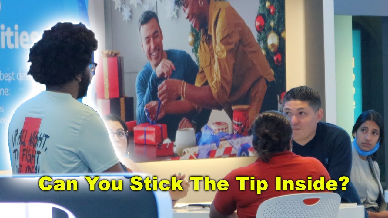 Can You Stick The Tip in Prank - YouTube