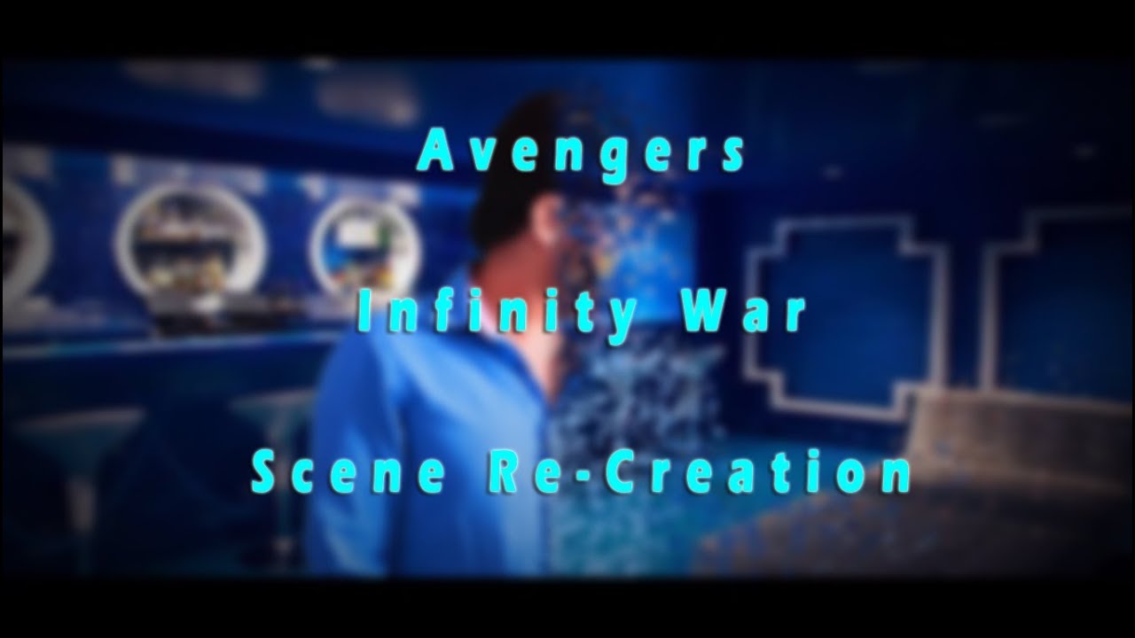 Avengers: Infinity war ending scene re-creation in After Effects - YouTube