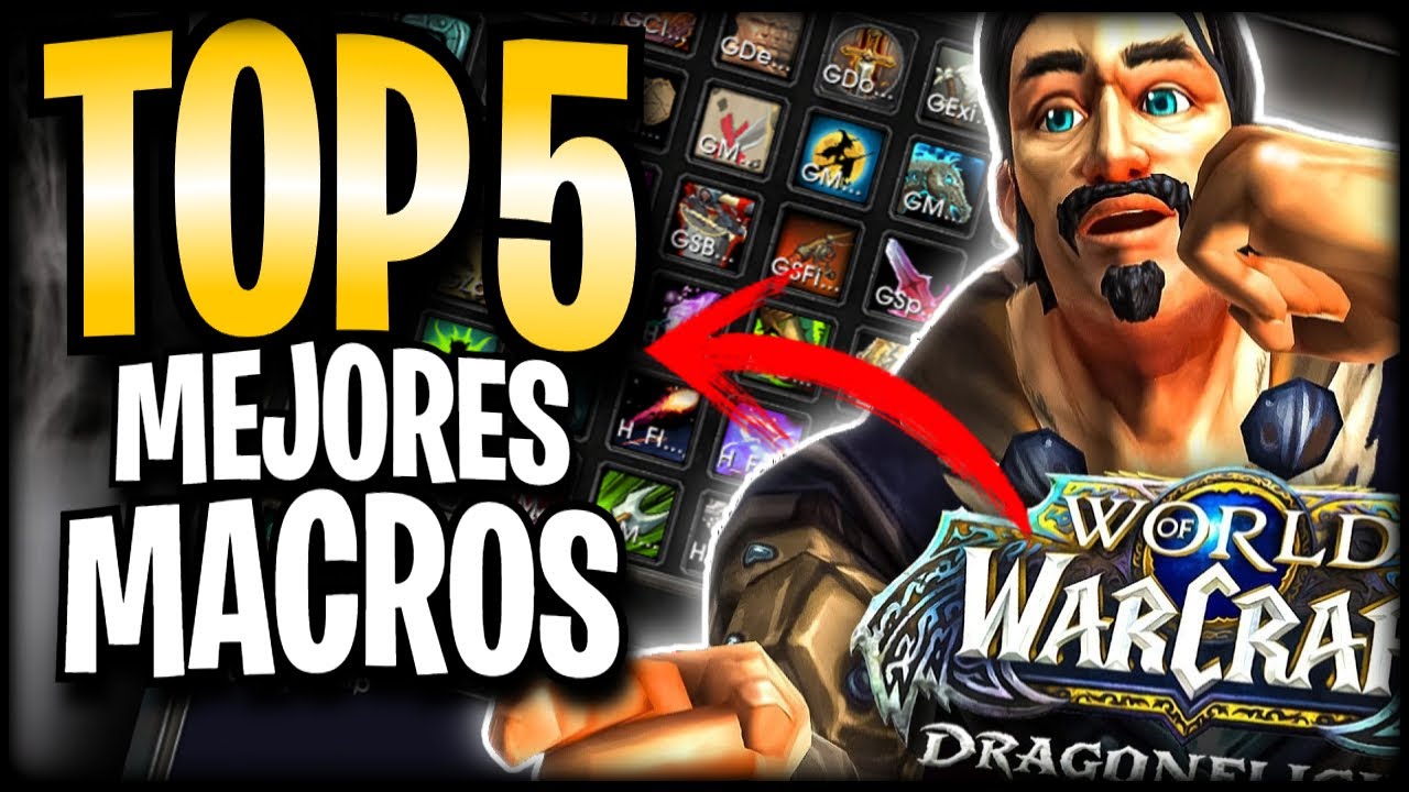Usa estos Macros Esenciales para World of Warcraft - YouTube