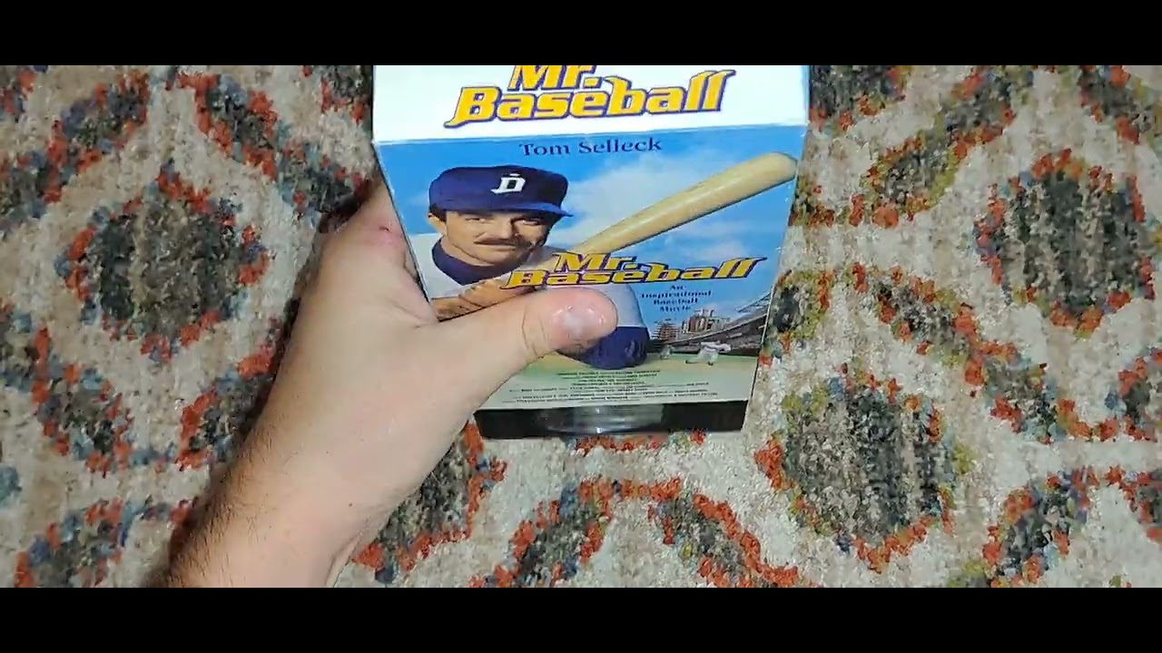 Mr. Baseball VHS Review - YouTube