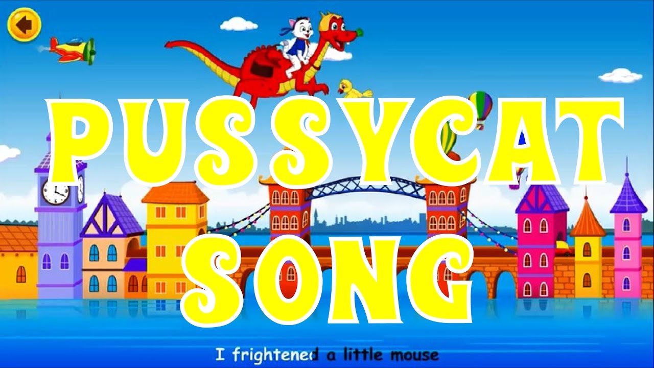 Pussycat Song Cartoon Education Smart Entertainment Nursery Rhyme Song ...
