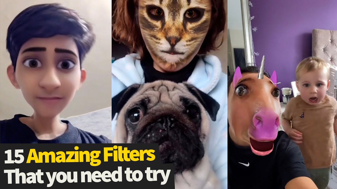 Top 15 Funniest Filters | The Best Filter Reactions - YouTube