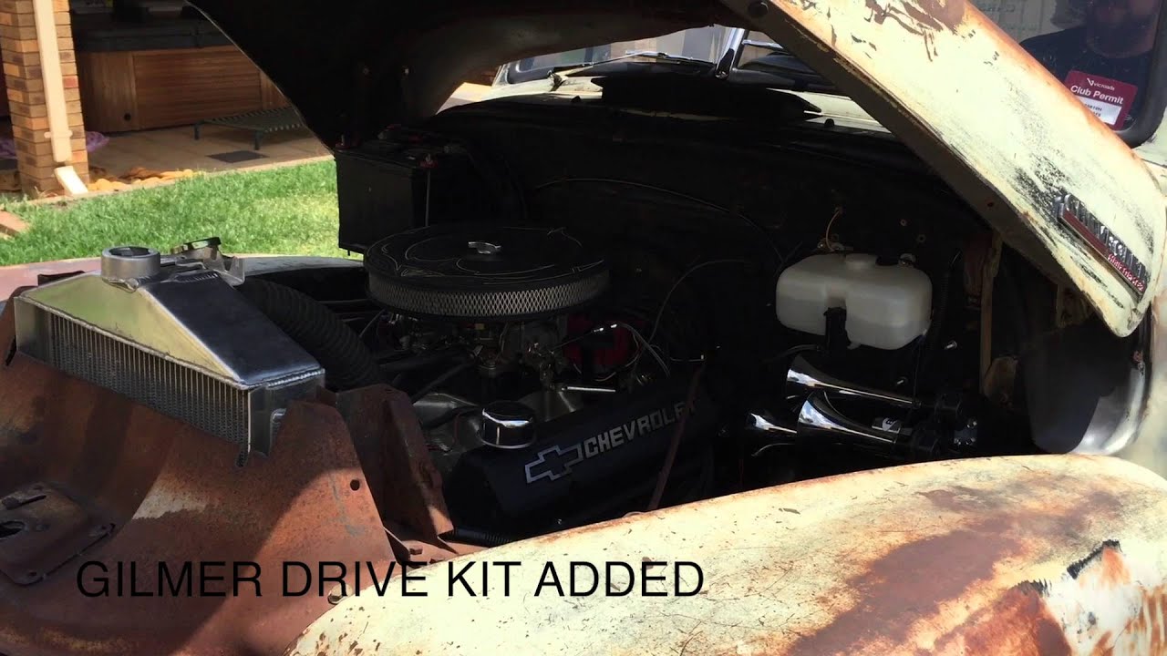 Gilmer Drive Kit (Before And After) - 1951 Chevy Pickup - YouTube