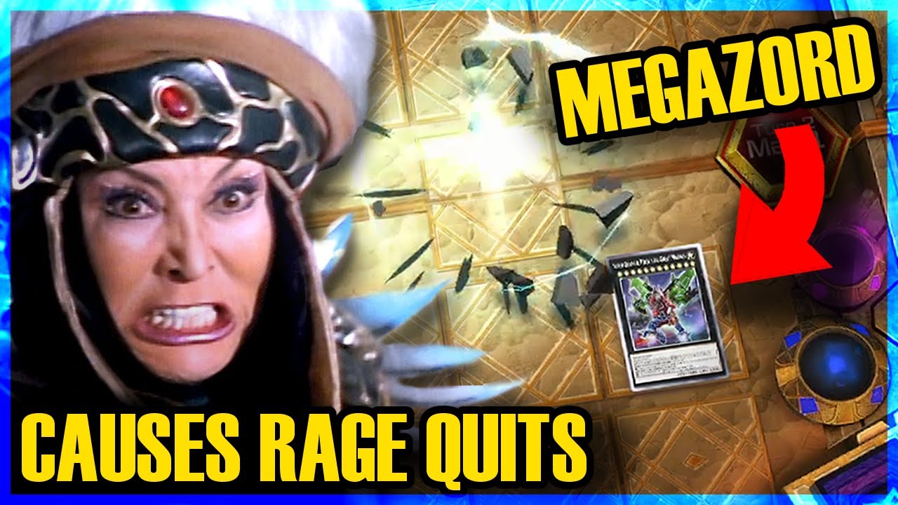 When you make your opponent RAGE QUIT with POWER RANGERS | Yu-Gi-Oh ...