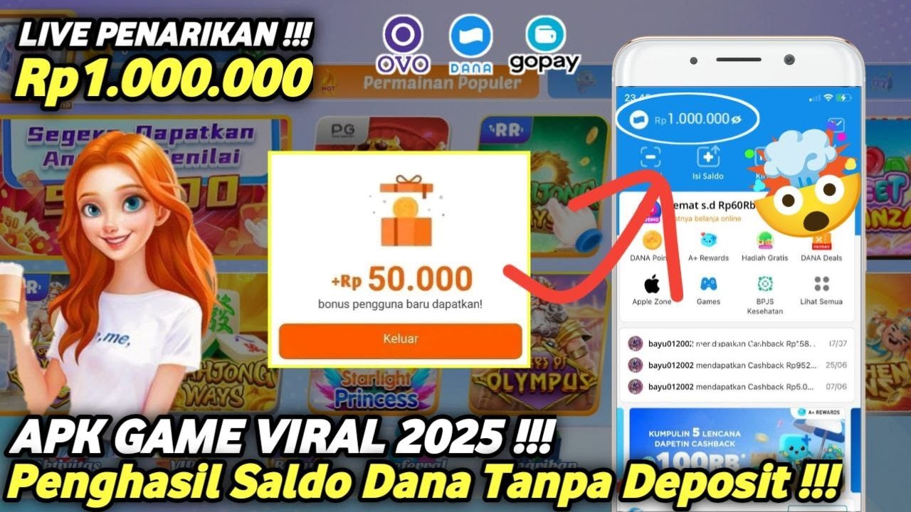 Game Slot Penghasil Saldo Dana ~ Aplikasi Slot Penghasil Uang 2025 ...