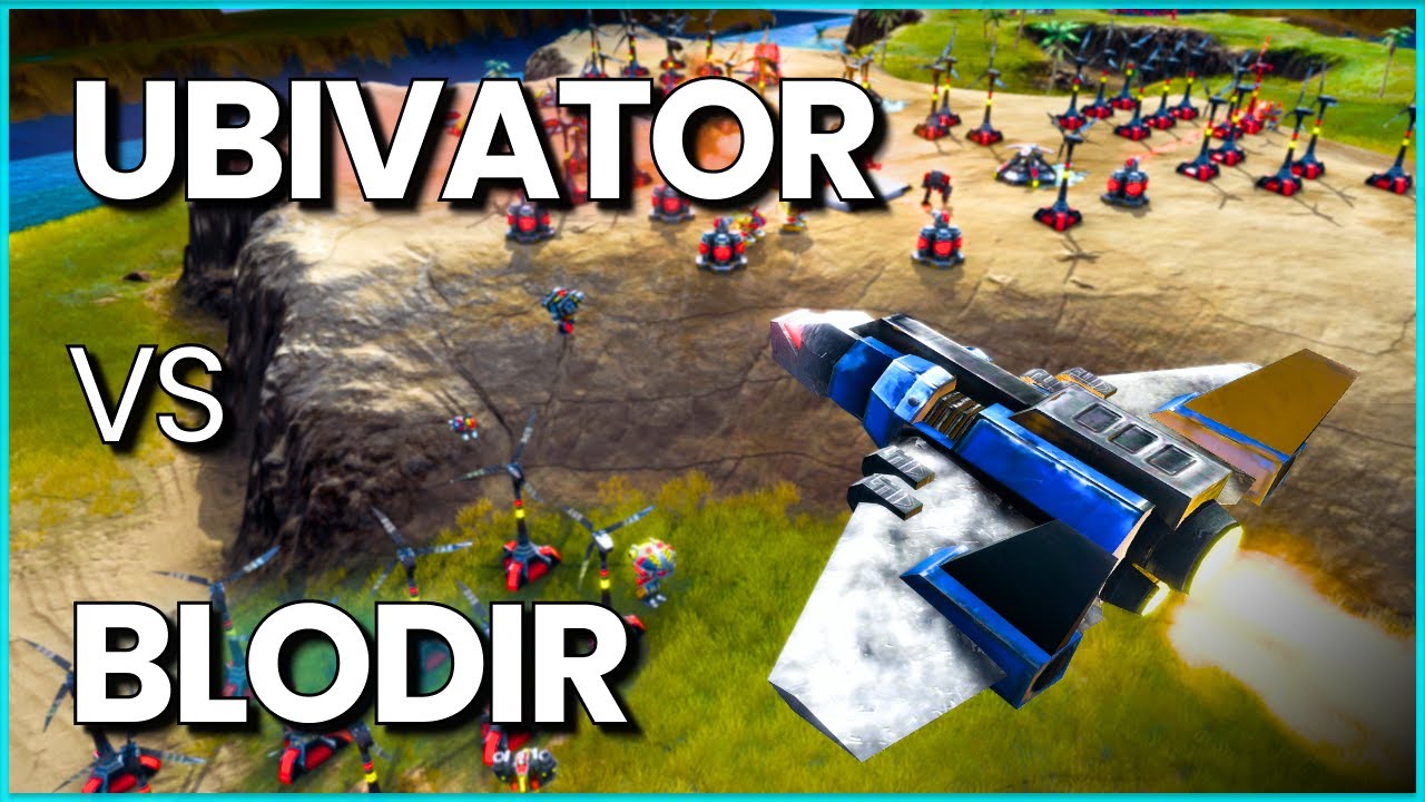 Ubivator Vs Blodir- 1v1 Beyond All Reason Cast - YouTube