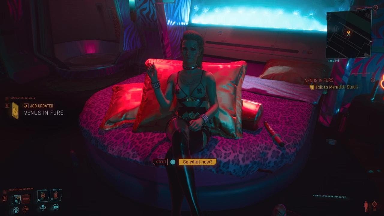 Cyberpunk 2077 Meredith Stout Sex Scene Youtube