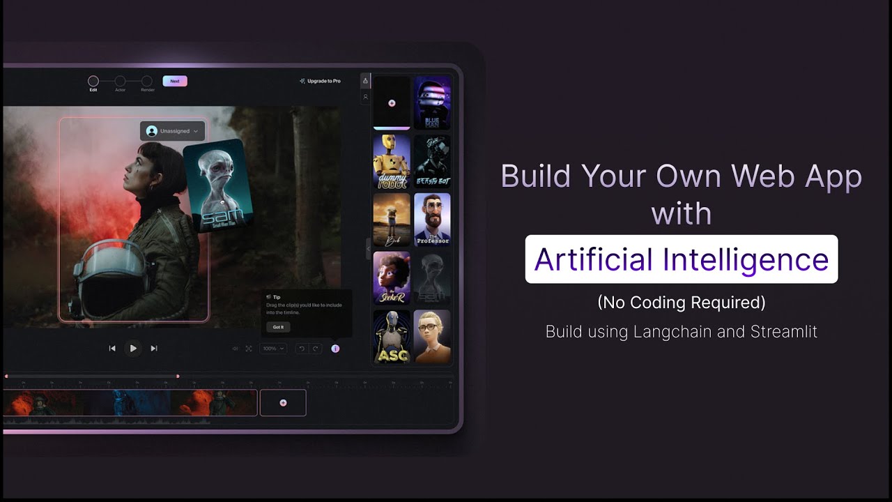 Build A Web App In Minutes With Langchain And Streamlit Youtube