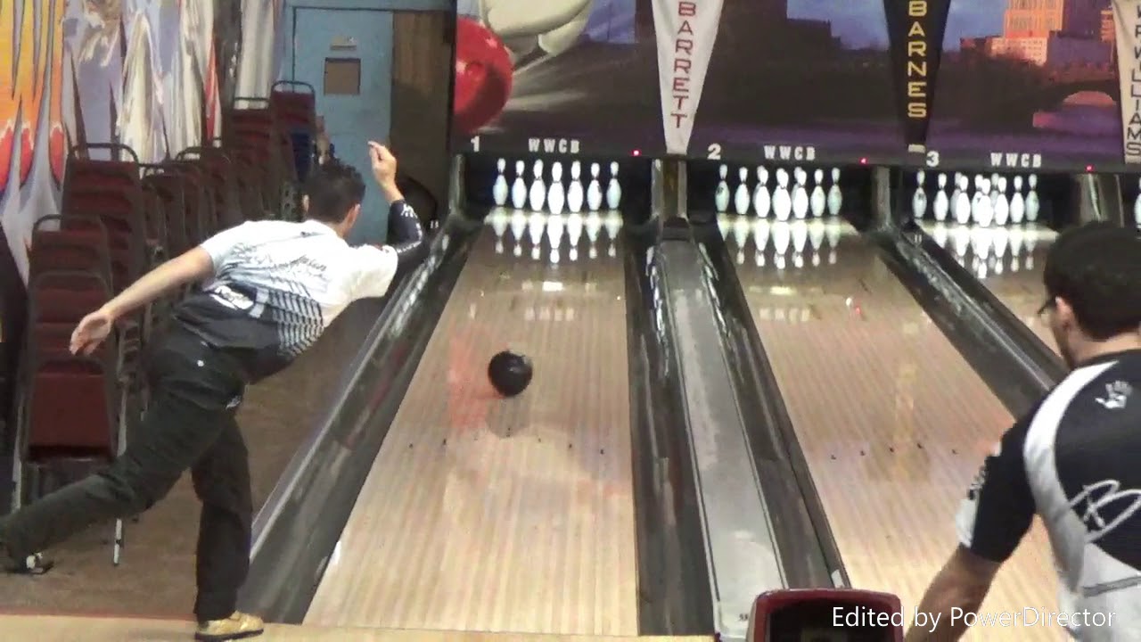 Jason Belmonte's final roll for 300 at Barbasol Players Championship ...