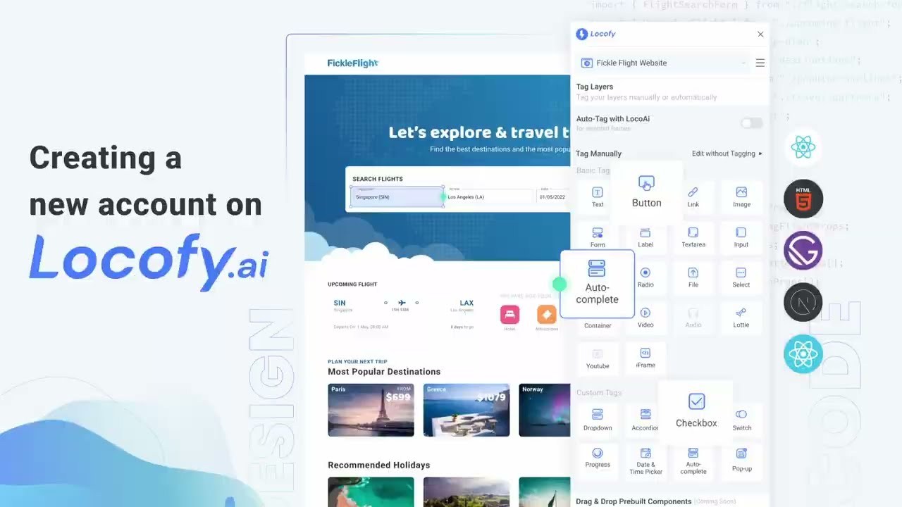 Creating your account on Locofy.ai - YouTube