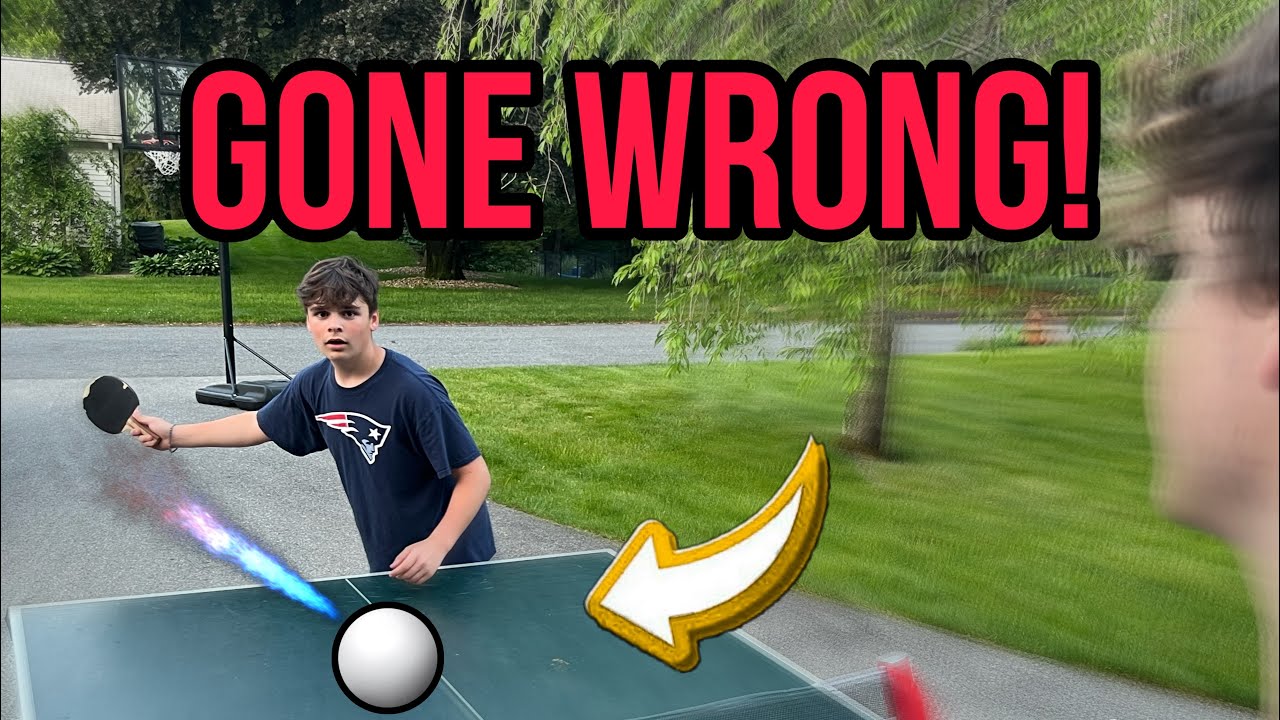 INTENSE PING PONG BATTLE WITH FORFEITS *GONE WRONG!* - YouTube