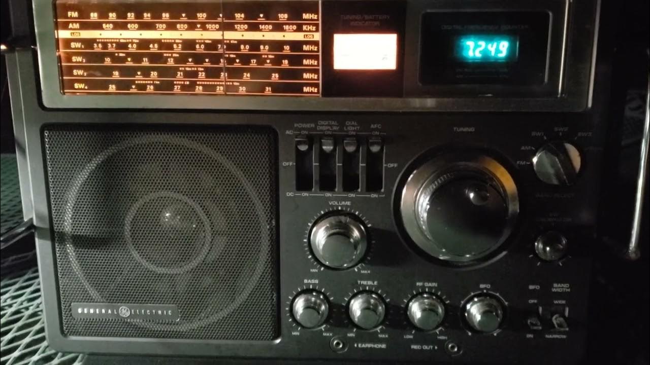 40m Amateur Band Hams Ragchew General Electric 7-2990a - YouTube