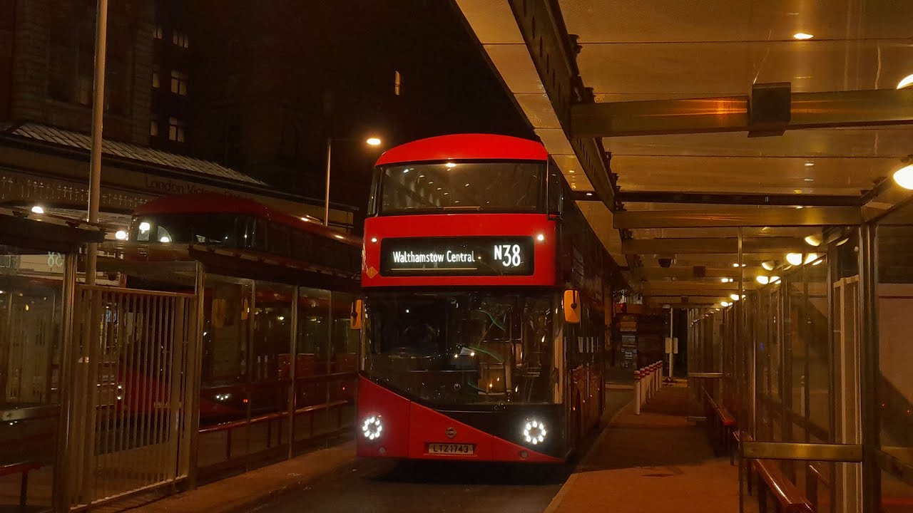 [FULL ROUTE VISUAL] London Bus Route N38: Walthamstow Bus Station ...