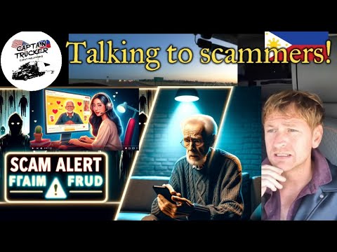 My experiences talking with Filipina scammers! #onlinesafety - YouTube