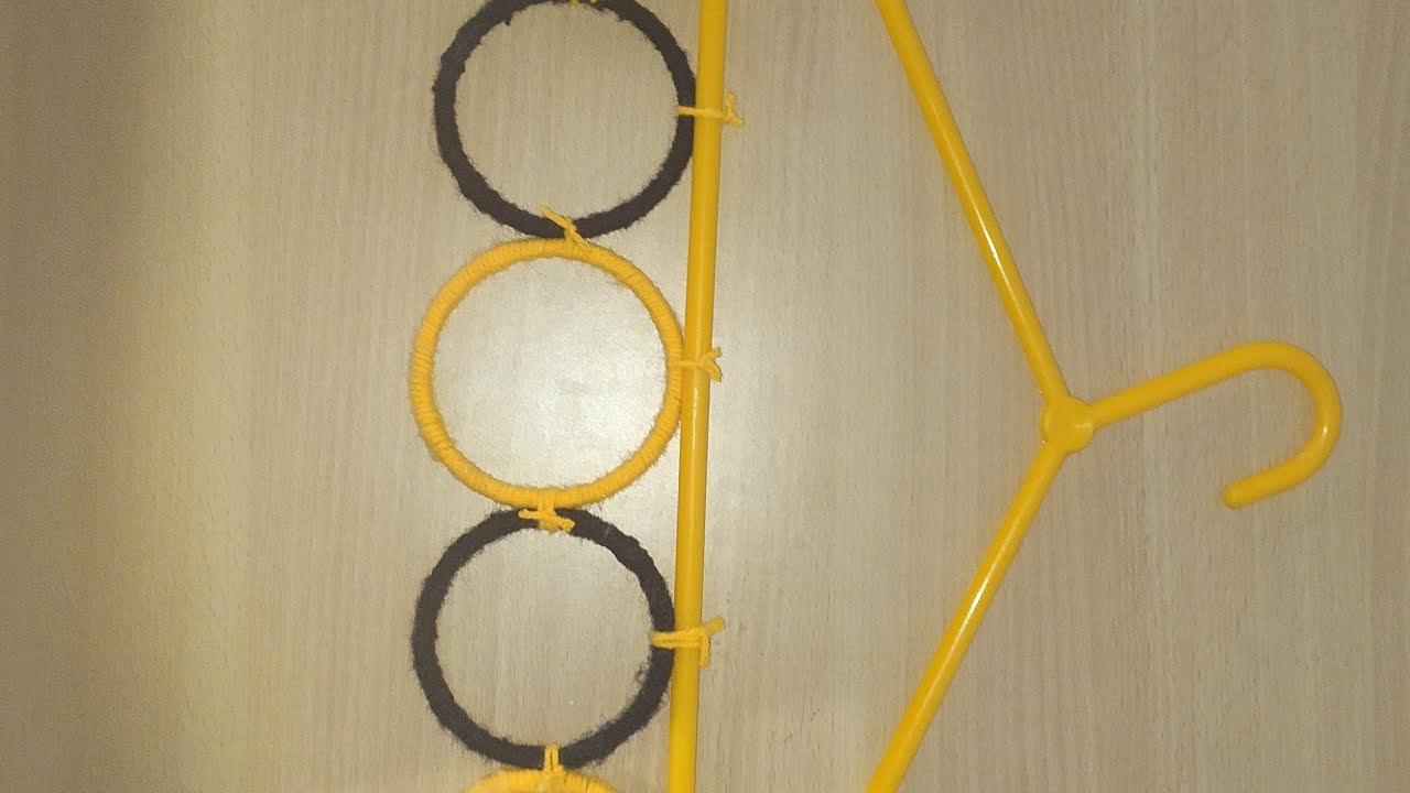 How to make a multi-purpose hanger using old bangle - YouTube