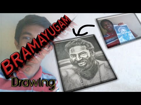 BRAMAYUGAM - Mammooty Drawing | Megastar Mammootty | Malayalam | ITS ME ...