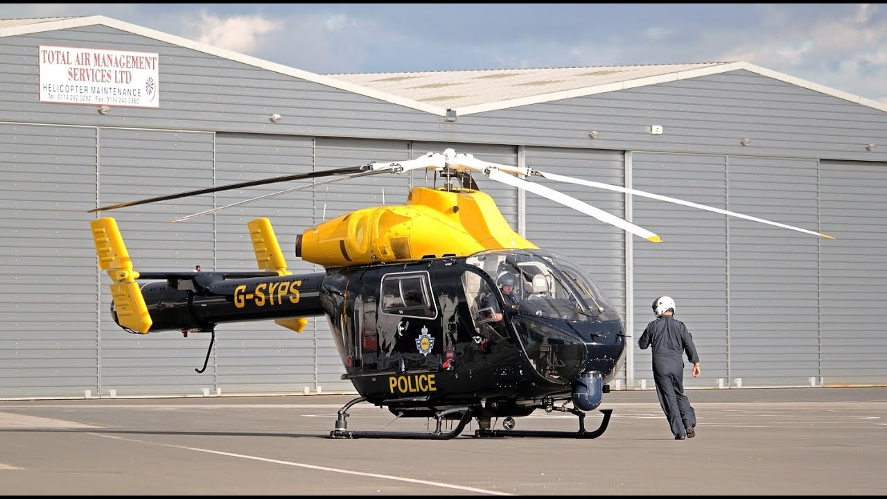 NPAS Sheffield G-SYPS Lifts for first task under NPAS - YouTube