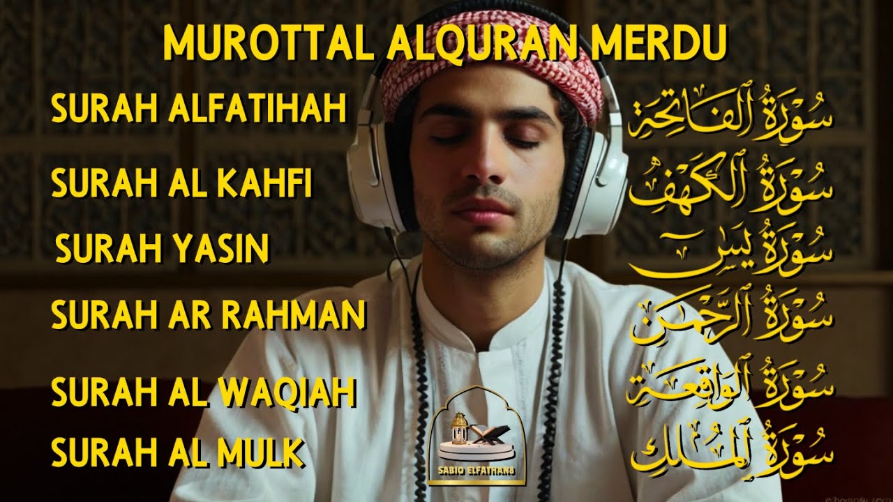 安らぎのためのクルアーン朗読 – 魂を包む平和の瞬間 Alaa Aqel - YouTube