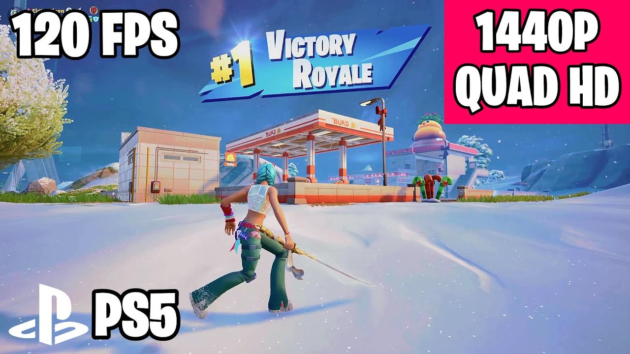 Fortnite Chapter 6 Season 1 (PS5 1440P 120 FPS) Gameplay Graphics (13 ...