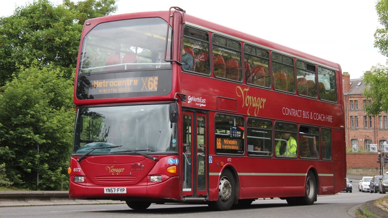 Go North East | YN57 FYP / 6172 | Scania N270UD OmniDekka ...