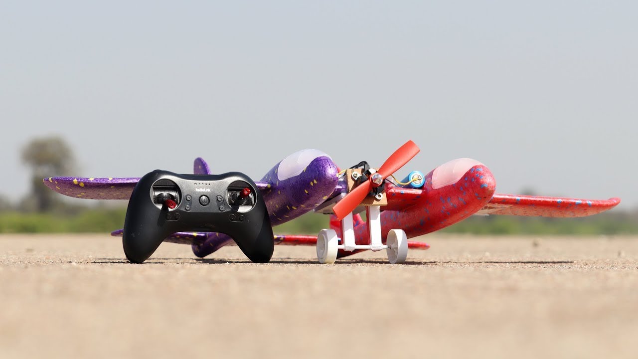 How To Make Dual Jet Aircraft | Powerfull Airplane - YouTube