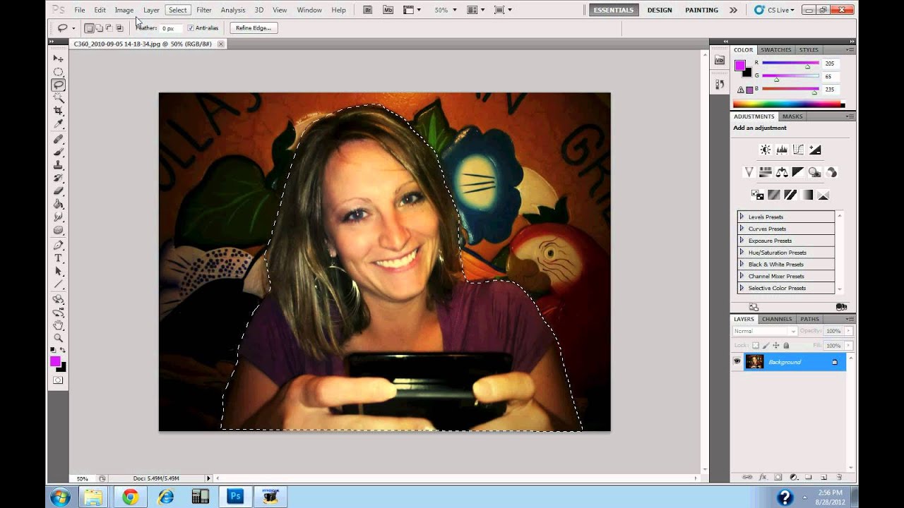 How to Cut Object from Image in Photoshop - YouTube
