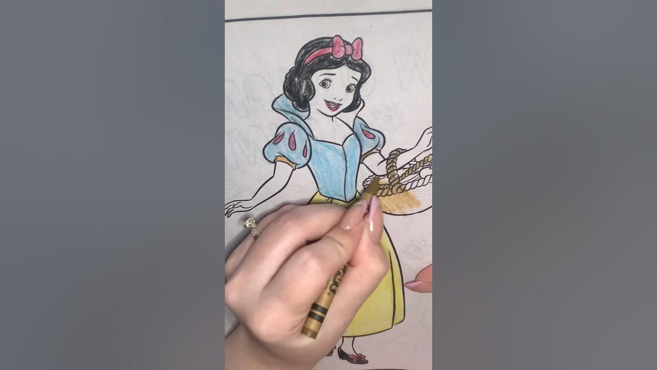Asmr dibujando princesas de Disney #asmr #asmrsounds #asmrviral #asmrshorts #disney #relax - YouTube