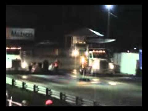 Kenworth vs Peterbilt Drag Race 2010 Guam Contractor's Association ...