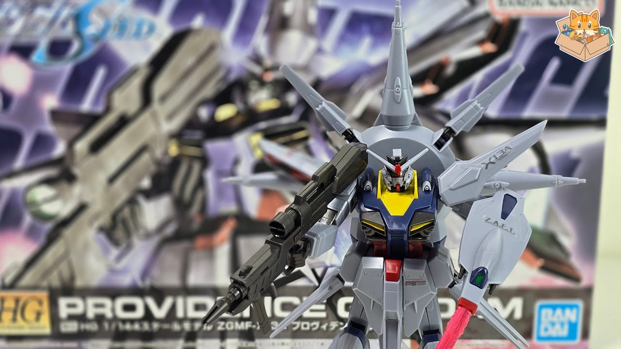 HG 1/144 PROVIDENCE GUNDAM [BUILD] - YouTube