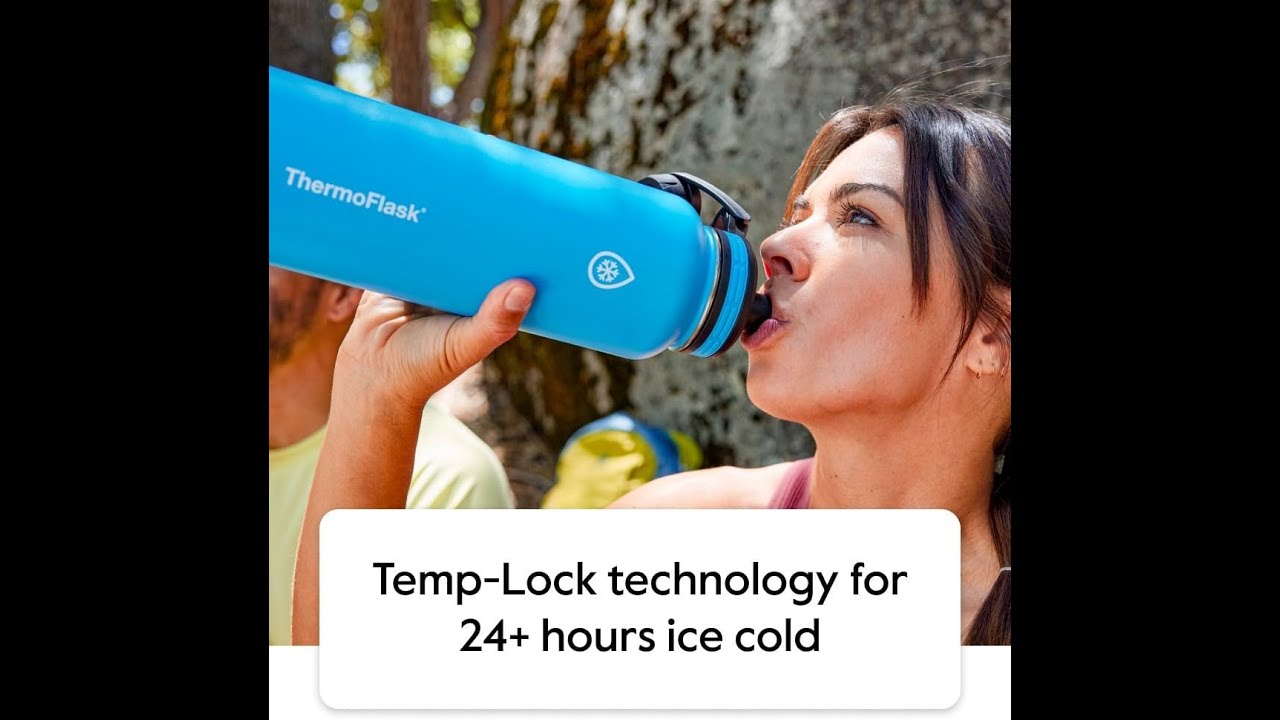 Thermoflask Double Wall Vacuum Insulated Stainless Steel Water Bottle ...