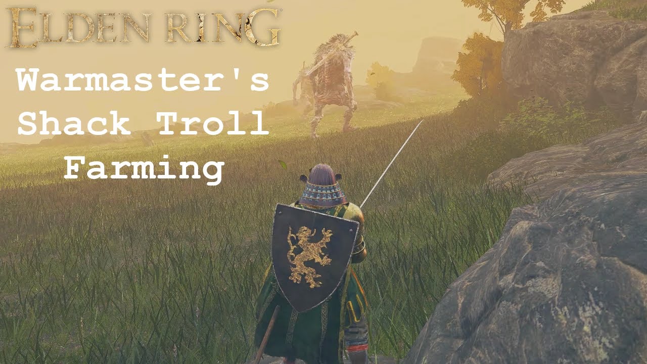 Elden Ring - Warmaster's Shack Troll Farming - YouTube