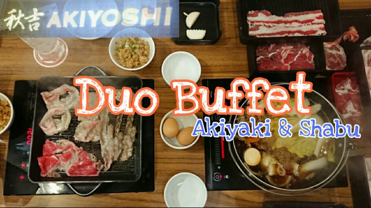 Akiyoshi | Delicious Duo Yakiniku, Sukiyaki and Shabu Shabu - YouTube
