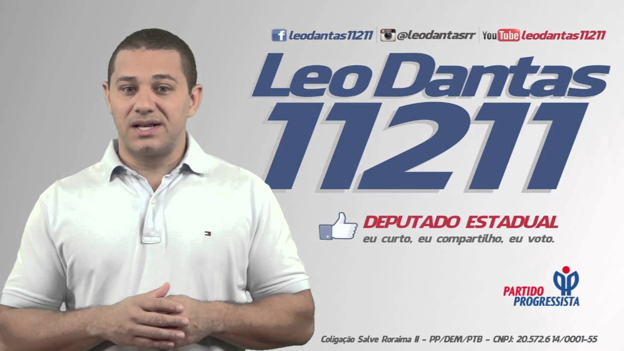 Leo Dantas 11211 Deputado Estadual - SERVIDOR PÚBLICO - YouTube