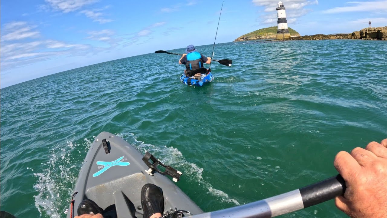 Anglesey kayak fishing with Peter Grimley - YouTube