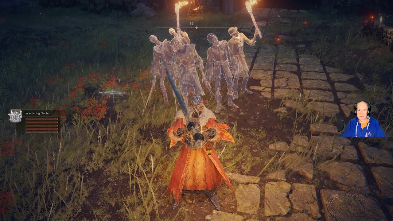 Showing the Wandering Noble Ashes spirit summons Elden Ring - YouTube