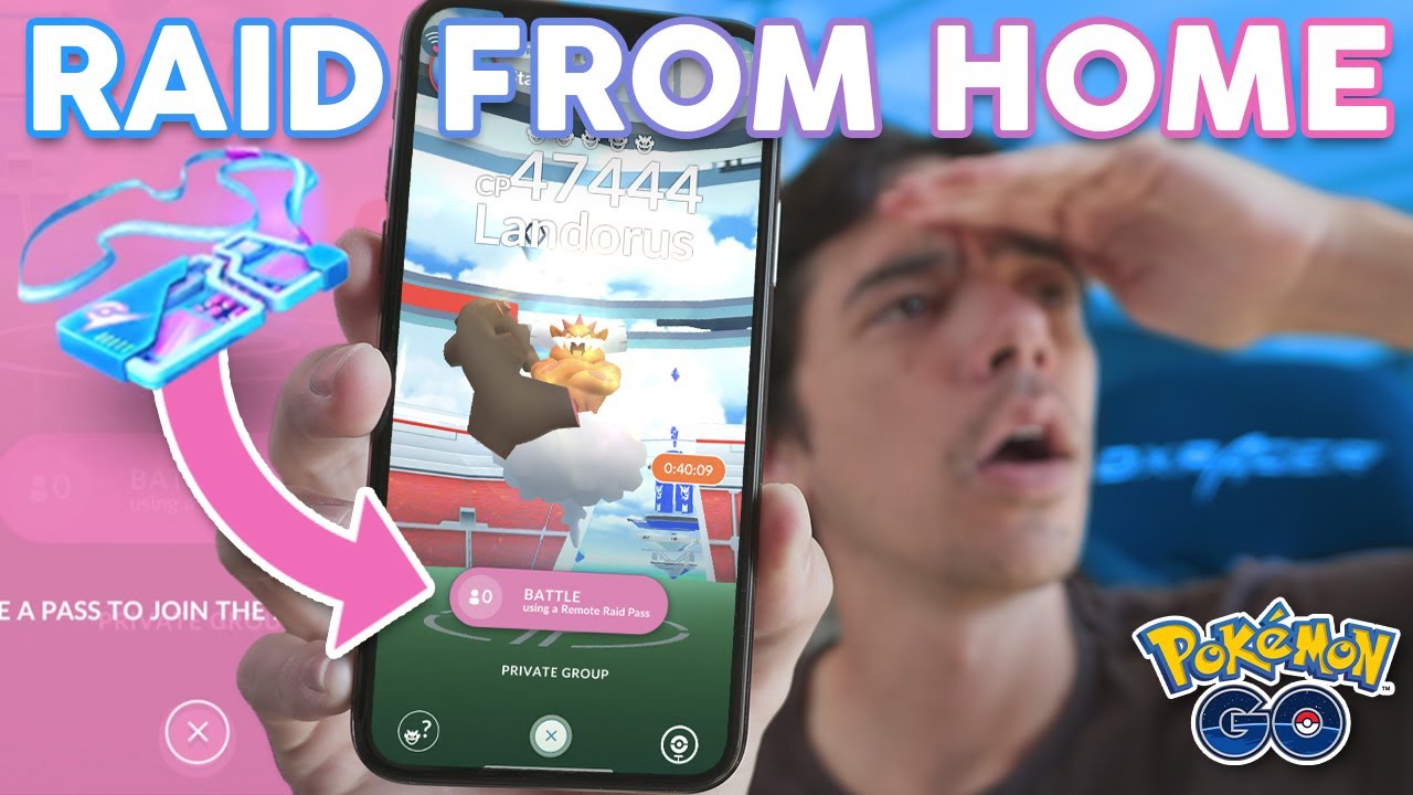 REMOTE RAID FROM HOME IS LIVE in Pokémon GO! - YouTube