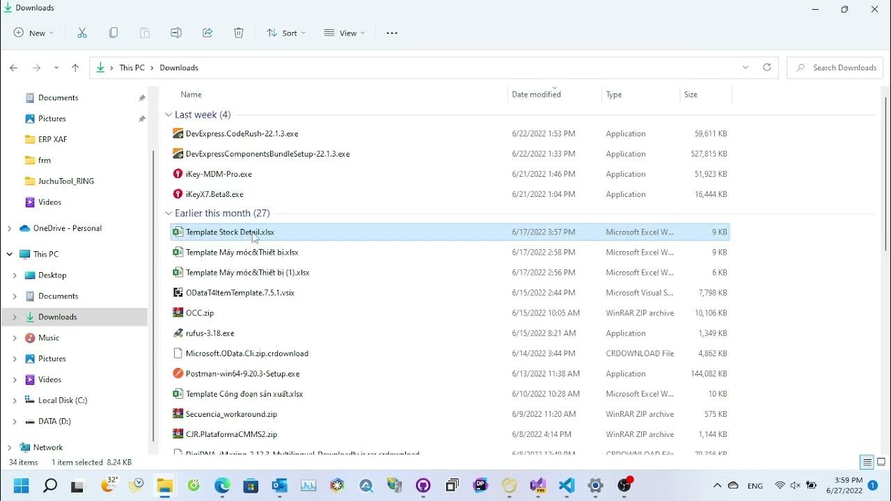 Import data from Excel in NestedFrame DevExpress Xaf Blazor - YouTube