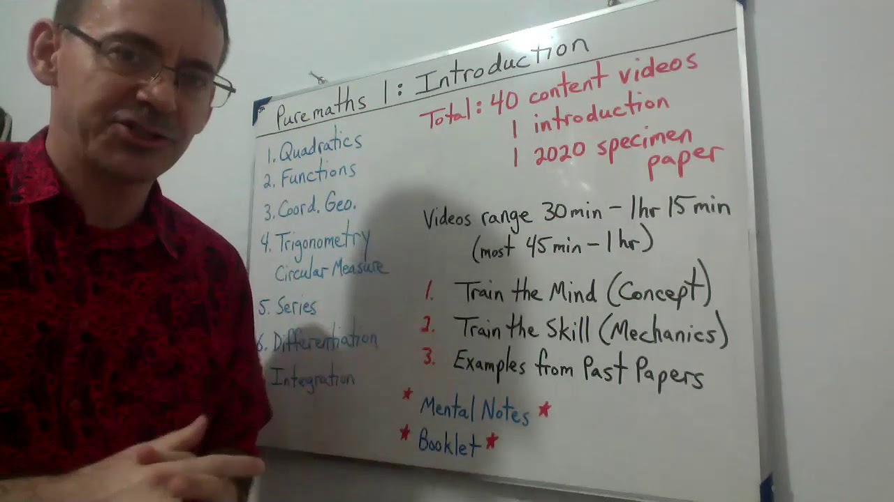 Pure Mathematics 1 Introduction - YouTube