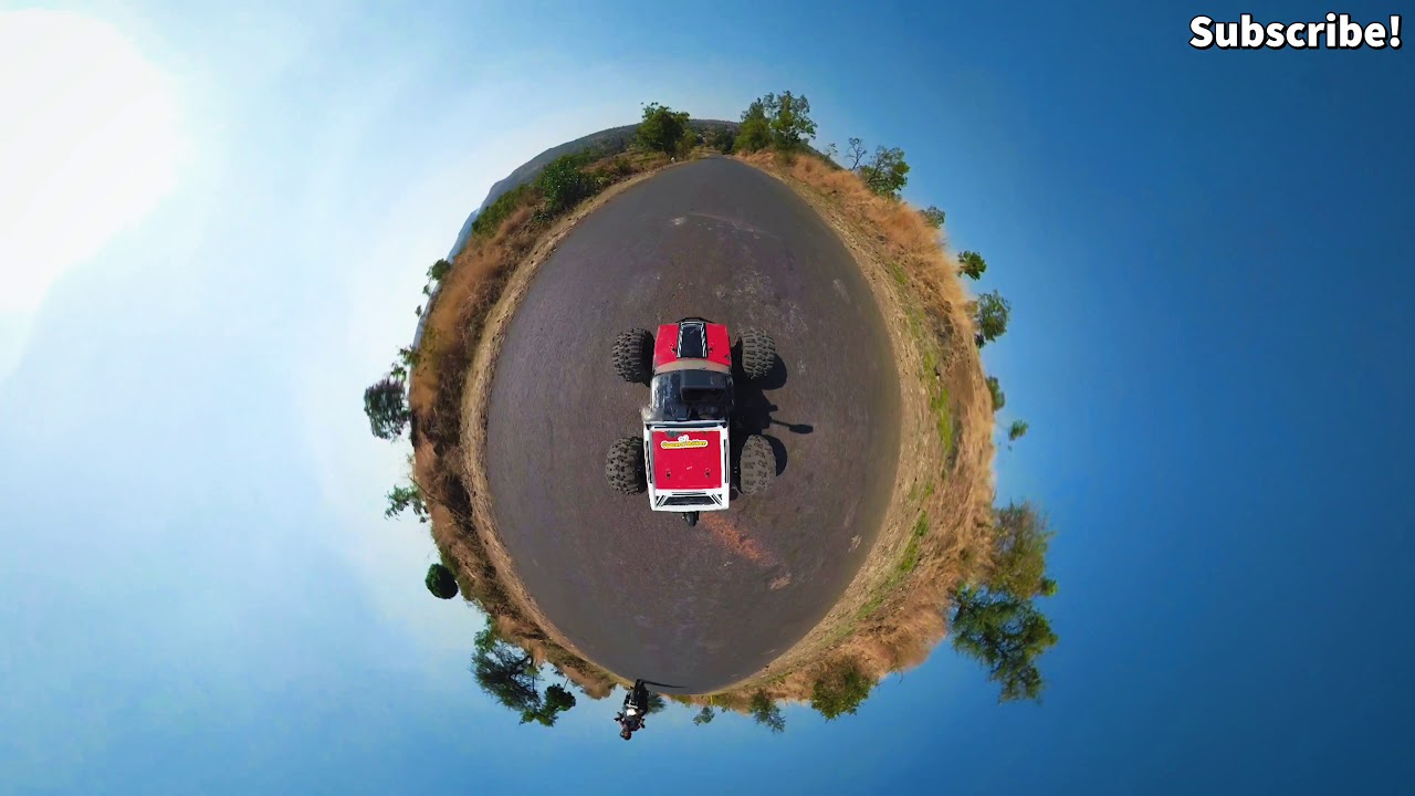 360 camera on Electric Rc Car GoPro Fusion - YouTube