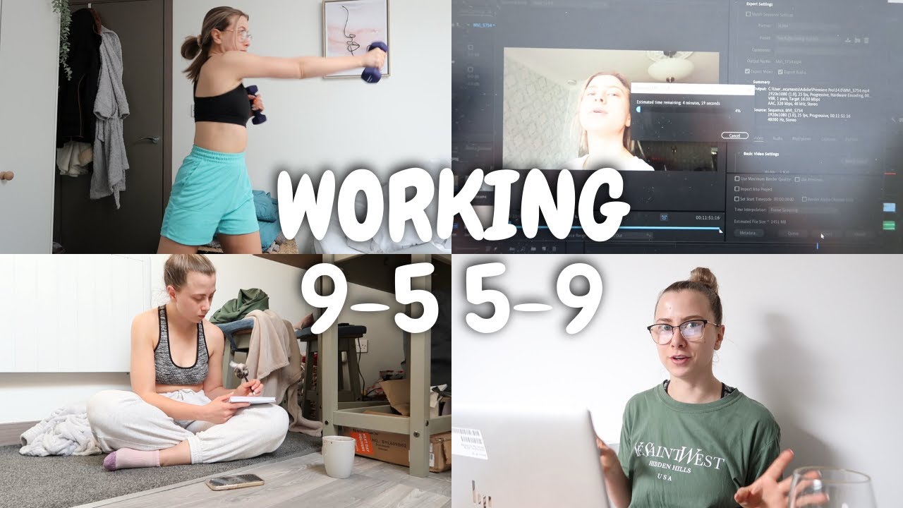 WORKING 9-5 5-9, the reality... - YouTube