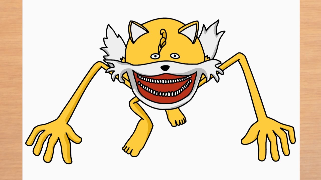 How to draw Tails Tapes - YouTube