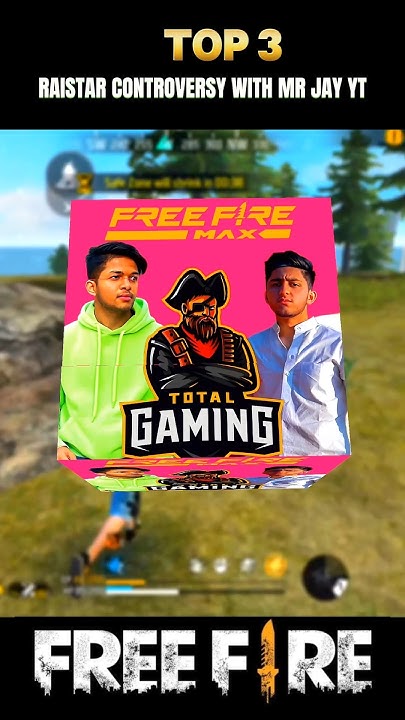 TOP 3 RAISTAR CONTROVERSY WITH MR JAY YT IN FREE FIRE 😂 #freefire #shortsfeed #trending #shorts ...