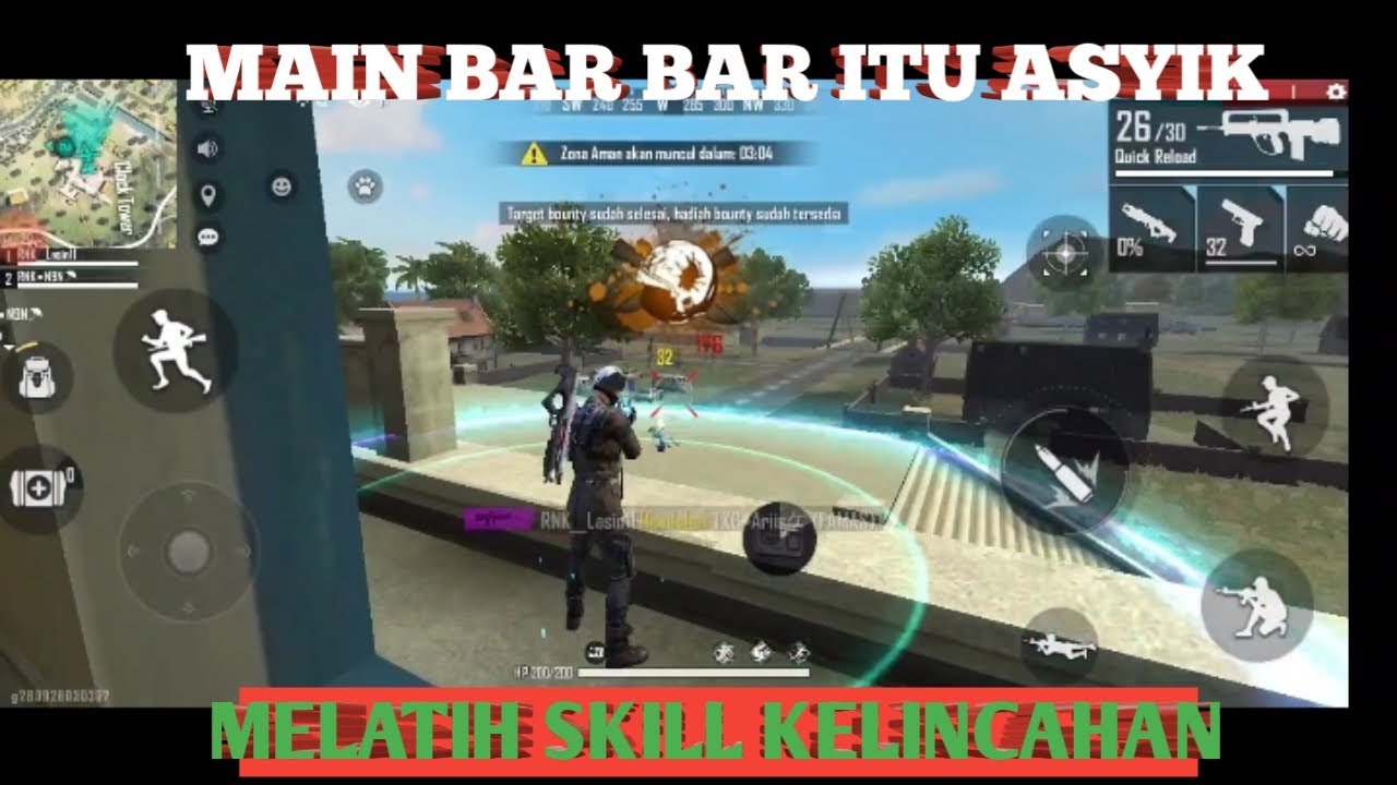 MAIN BAR BAR FREE FIRE BATTLEGROUND - YouTube
