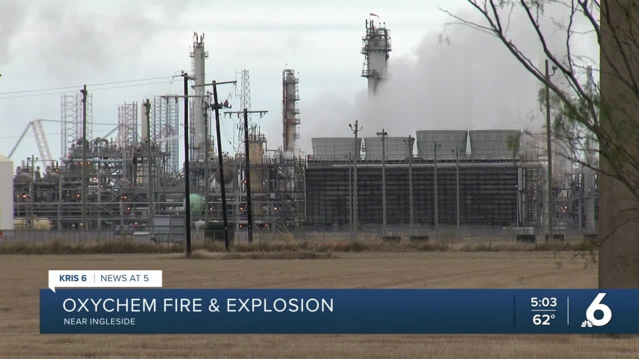 Small explosion and chemical release contained at Oxychem Chemical ...