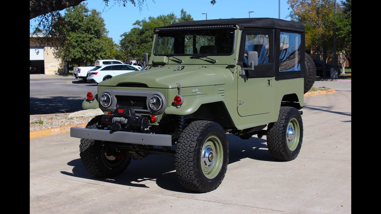 ICON FJ40 #167 - 1963 Toyota Landcruiser FJ40 built by ICON - YouTube